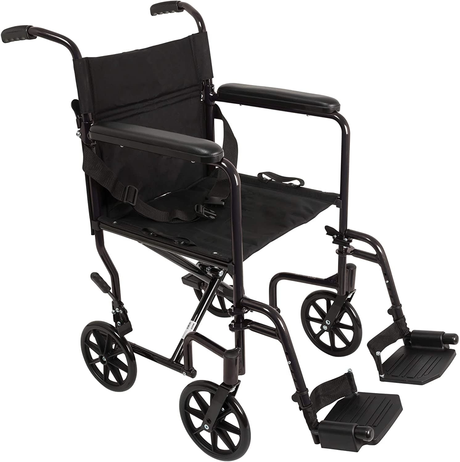 Compass Health ProBasics Aluminum Transport Wheelchair 19 inch Black compass-health-probasics-aluminum-transport-wheelchair-19-inch-black